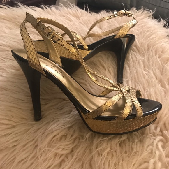 Marc Fisher | Shoes | Gorgeous Gold Platforms | Poshmark